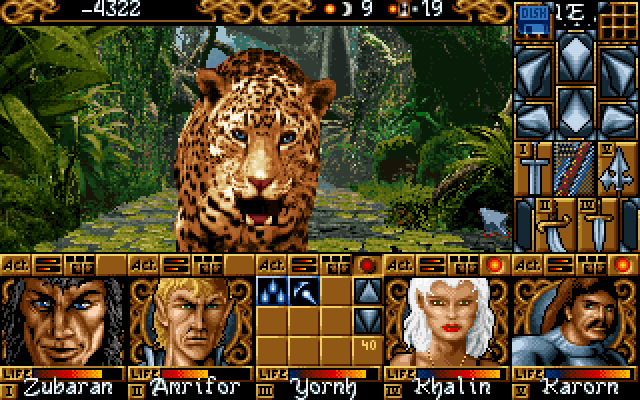 Screenshot of Ishar 3: The Seven Gates of Infinity (Amiga, 1994 ...