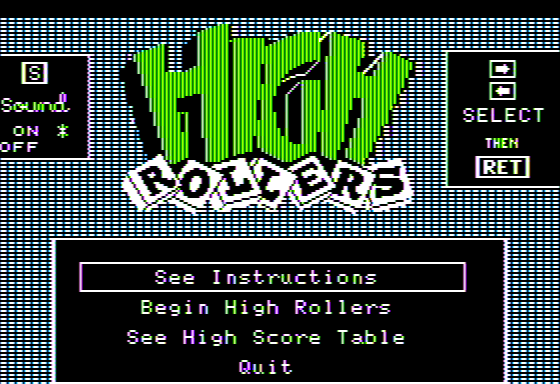 High Rollers screenshots - MobyGames