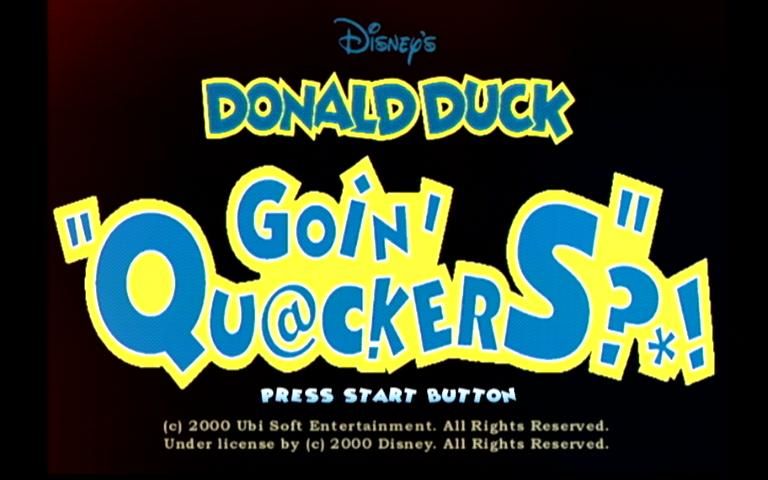 Disney's Donald Duck: Goin' Quackers screenshots - MobyGames