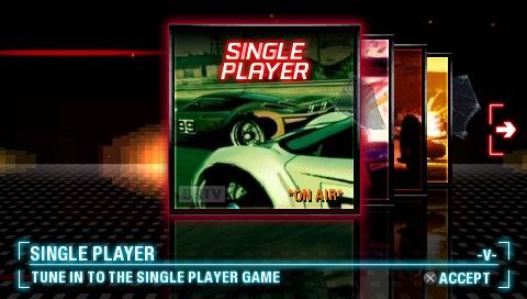 Screenshot of Split/Second (PSP, 2010) - MobyGames