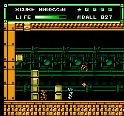 Screenshot of Xexyz (NES, 1989) - MobyGames