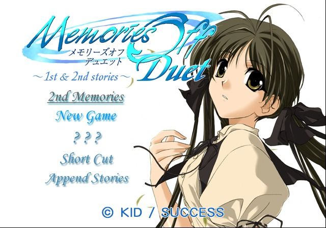 Screenshot of Memories Off Duet: 1st & 2nd Stories (PlayStation 2, 2003 ...