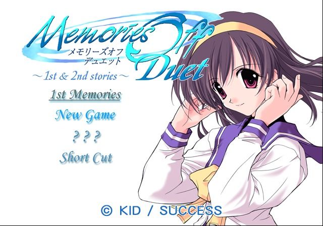Screenshot of Memories Off Duet: 1st & 2nd Stories (PlayStation 2, 2003 ...