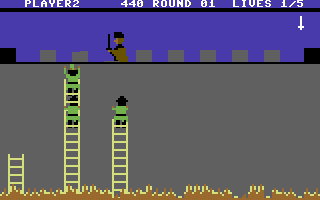 Screenshot of Orc Attack: You Against the Hordes (Commodore 64, 1983 ...