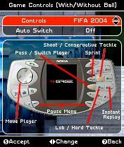 Screenshot of FIFA Soccer 2004 (N-Gage, 2003) - MobyGames