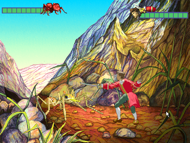 Screenshot of Gulliver v strane velikanov (Windows 3.x, 1996) - MobyGames