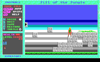 Screenshot of Jill of the Jungle (DOS, 1992) - MobyGames