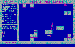 Screenshot of Jill of the Jungle (DOS, 1992) - MobyGames