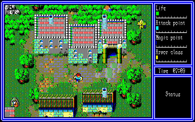Screenshot of Hydlide 3: Special Version (PC-98, 1989) - MobyGames