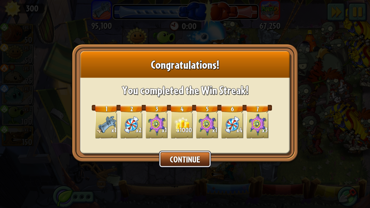 Screenshot of Plants vs. Zombies 2: It's About Time (Android, 2013 ...