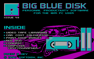 Big Blue Disk #48 (1990) - MobyGames