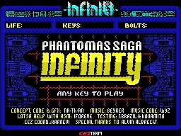 Screenshot of Phantomas Saga: Infinity (ZX Spectrum, 2006) - MobyGames