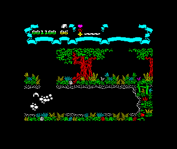 Screenshot of Firelord (ZX Spectrum, 1986) - MobyGames