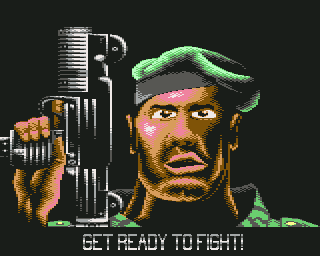 Screenshot of No Mercy (Commodore 64, 1990) - MobyGames