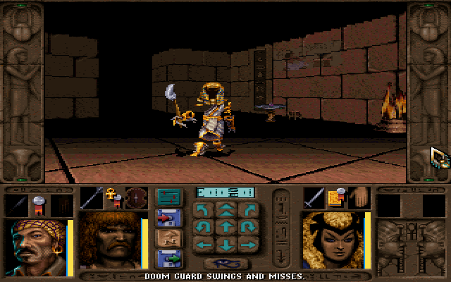 Screenshot of Ravenloft: Stone Prophet (DOS, 1995) - MobyGames