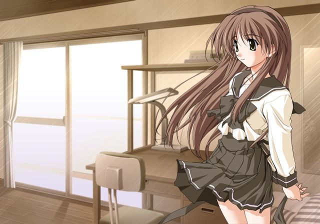 Screenshot of Memories Off: After Rain - Vol.1: Oridzuru (PlayStation 2, 2005) - MobyGames