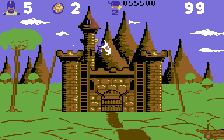 Screenshot of Hammer Boy (Commodore 64, 1990) - MobyGames