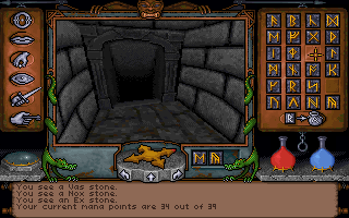 Screenshot of Ultima Underworld: The Stygian Abyss (DOS, 1992) - MobyGames