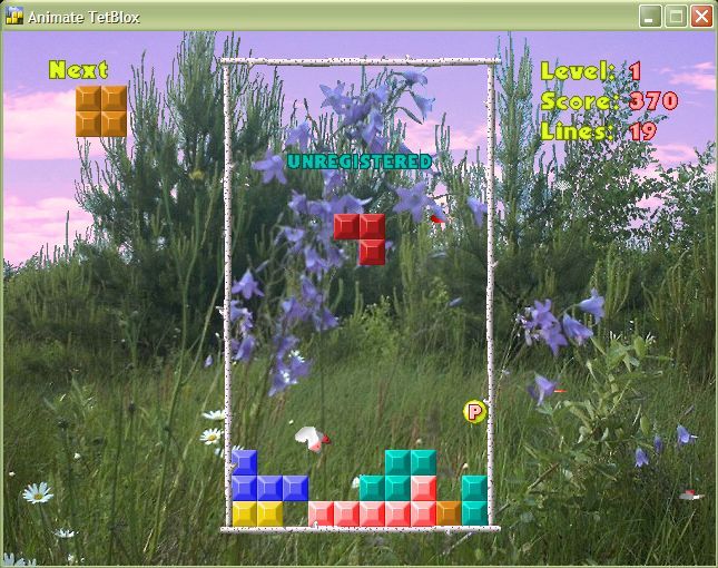 Screenshot of Animate TetBlox (Windows, 2002) - MobyGames