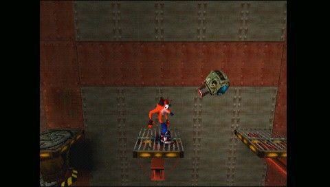 Screenshot of Crash Bandicoot (PSP, 1996) - MobyGames