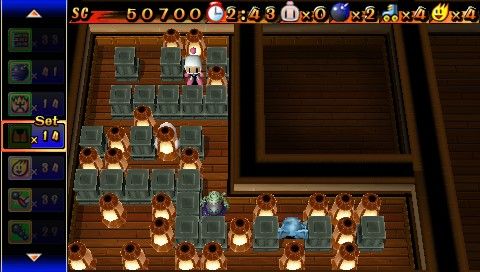 Screenshot of Bomberman (PSP, 2006) - MobyGames