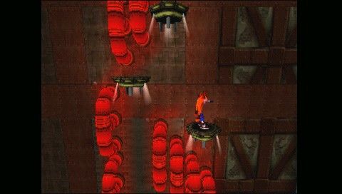 Screenshot of Crash Bandicoot (PSP, 1996) - MobyGames