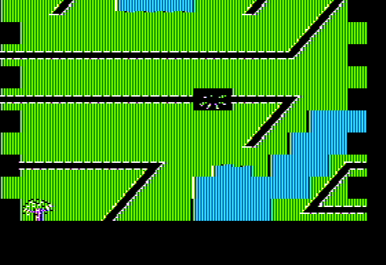 Screenshot of Penqueriel Mazes (Apple II, 1982) - MobyGames