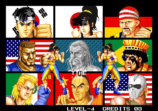 Screenshot of Fight Fever (Arcade, 1994) - MobyGames