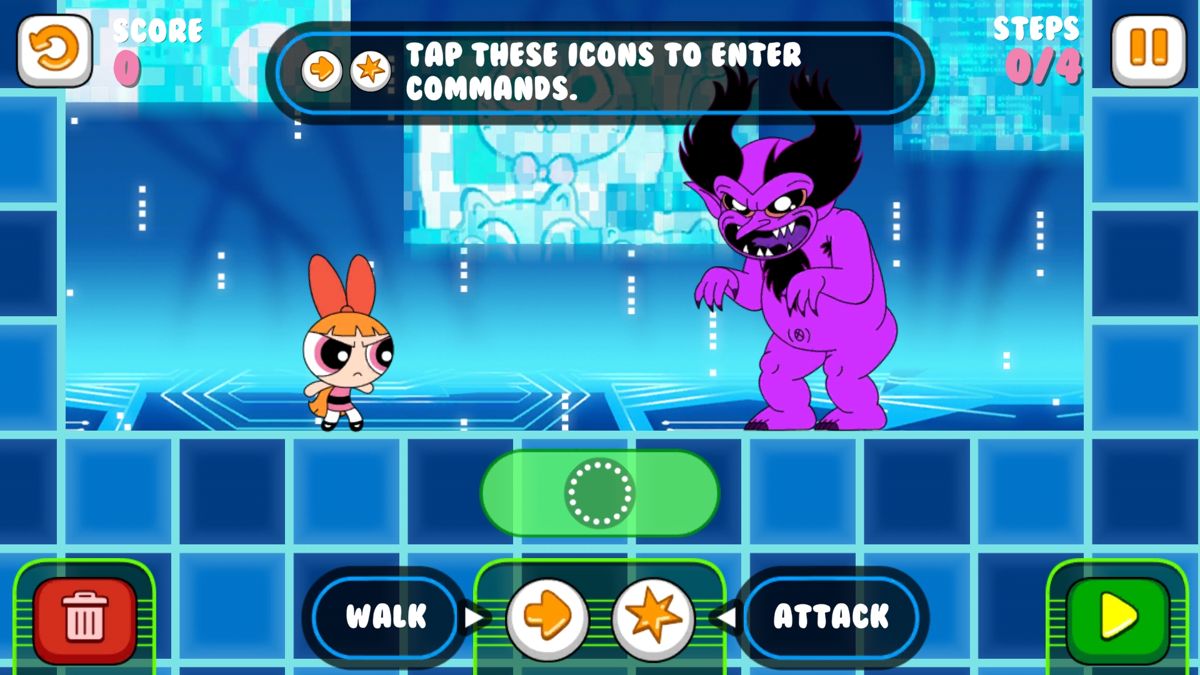 Screenshot of Glitch Fixers: The Powerpuff Girls (Android, 2016) - MobyGames