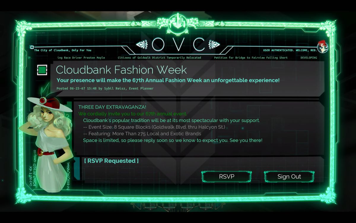 Screenshot of Transistor (Windows, 2014) - MobyGames