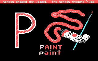 Screenshot of ABC Fun Keys (DOS, 1991) - MobyGames