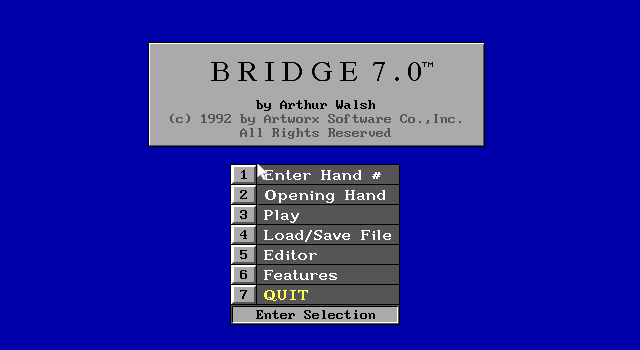 Bridge 7.0 (1992) - MobyGames