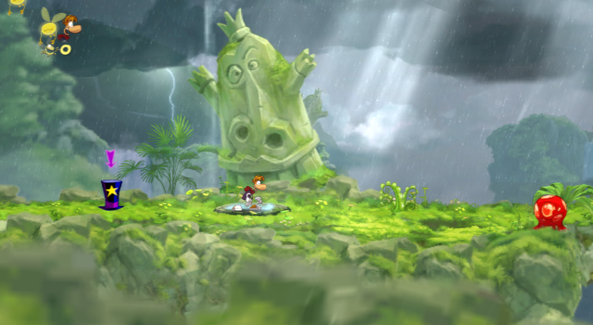 Screenshot of Rayman Origins (Wii, 2011) - MobyGames