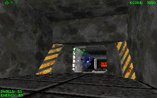 Screenshot of Descent (DOS, 1995) - MobyGames