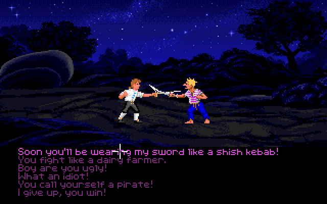 Screenshot of The Secret of Monkey Island (DOS, 1992) - MobyGames