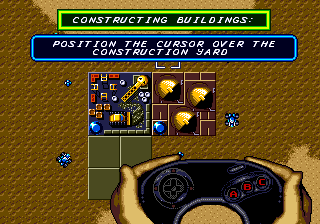 Screenshot of Dune: The Battle for Arrakis (Genesis, 1994) - MobyGames