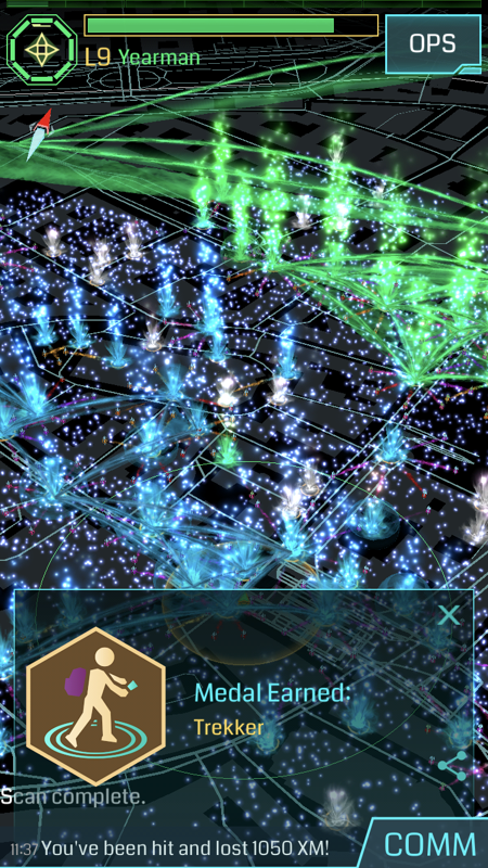 Screenshot of Ingress (iPhone, 2012) - MobyGames