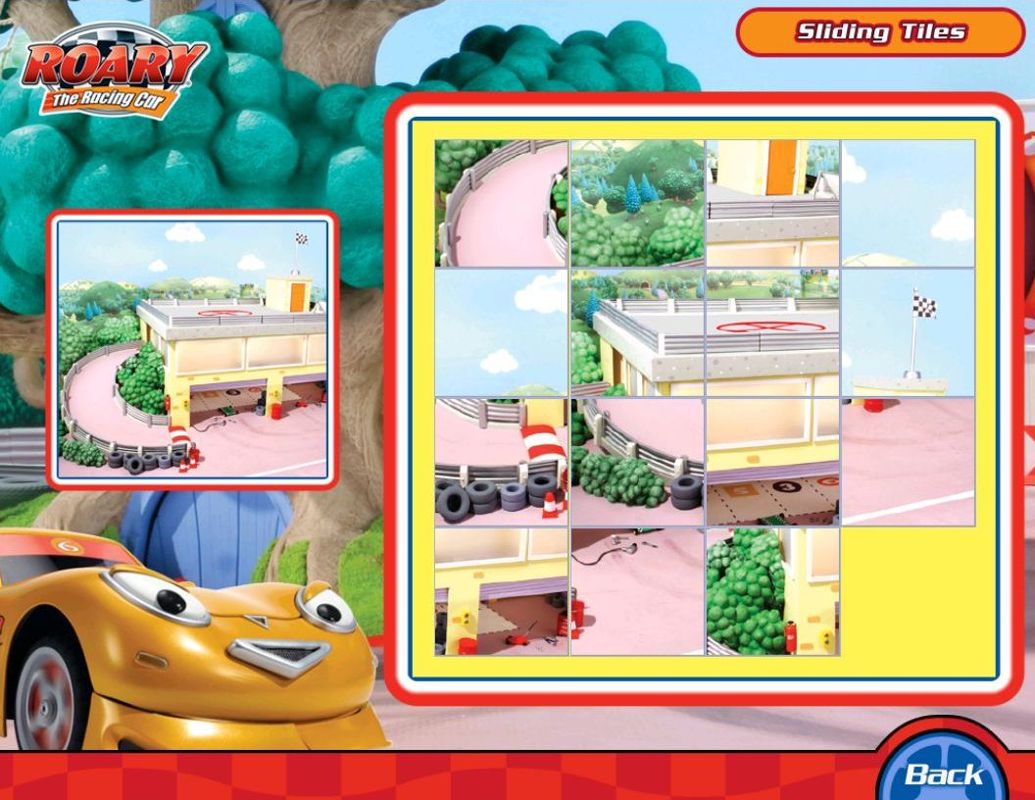 Screenshot of Roary The Racing Car: Pitstop Puzzles (Windows, 2008 ...