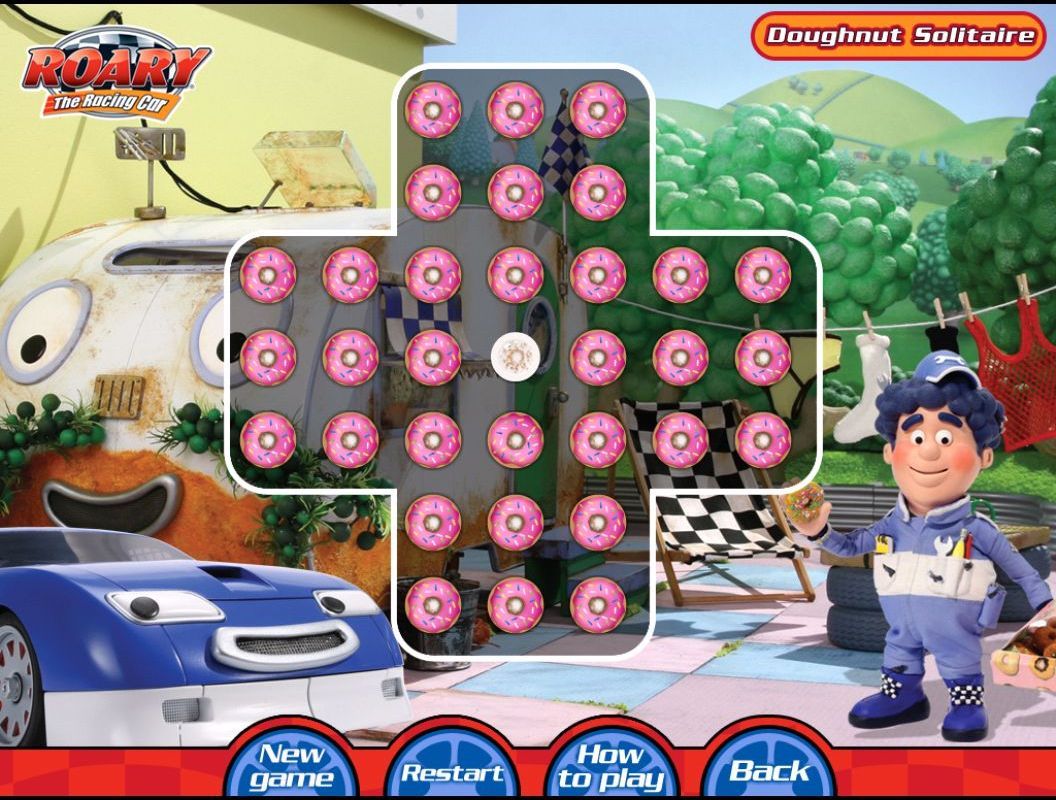 Screenshot of Roary The Racing Car: Pitstop Puzzles (Windows, 2008 ...