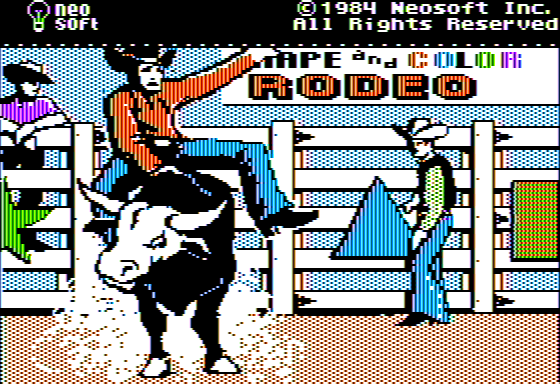 Shape and Color Rodeo (1984) - MobyGames