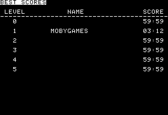 Screenshot of Mine Sweep (Apple II, 1991) - MobyGames