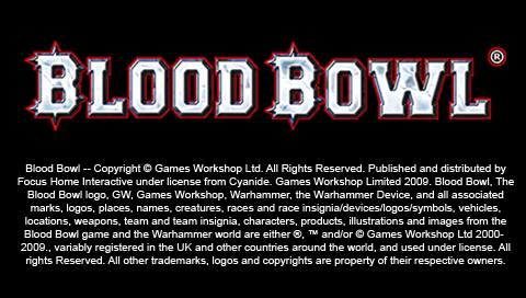 Screenshot of Blood Bowl (PSP, 2009) - MobyGames