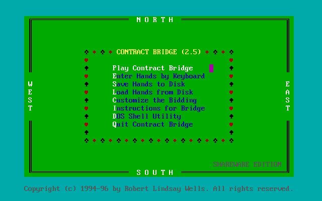 Contract Bridge (1996) - MobyGames