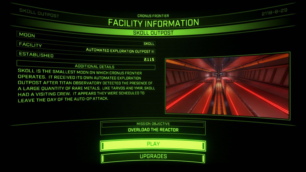 Screenshot Of Overload Windows 2018 Mobygames
