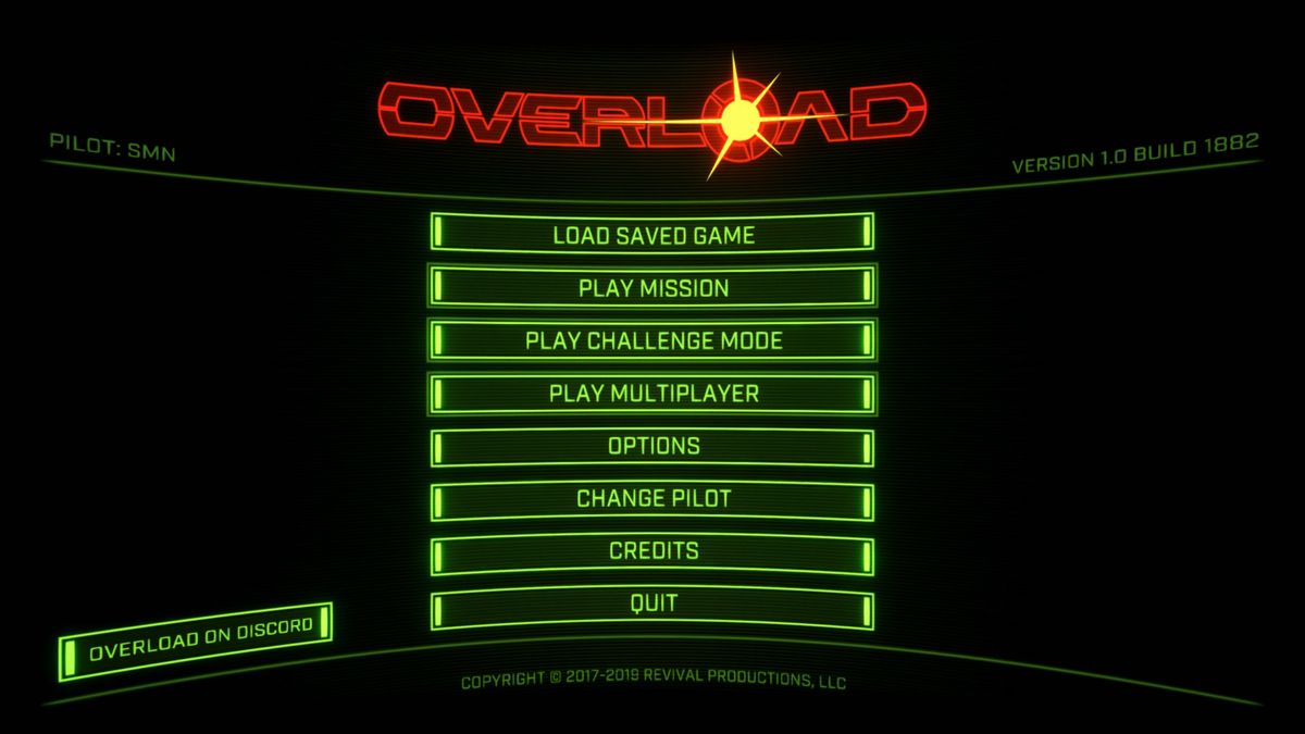 Screenshot Of Overload Windows 2018 Mobygames