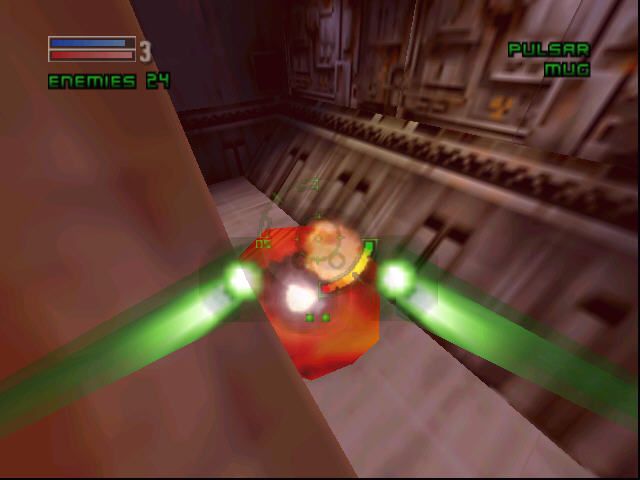 Screenshot of Forsaken 64 (Nintendo 64, 1998) - MobyGames