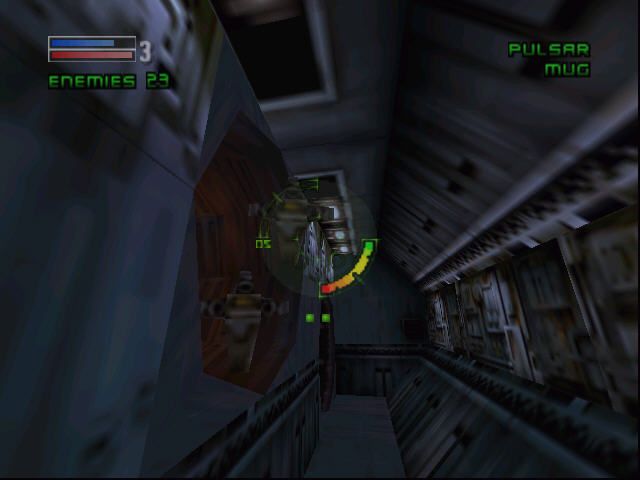 Screenshot of Forsaken 64 (Nintendo 64, 1998) - MobyGames
