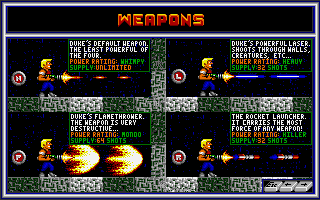 Screenshot of Duke Nukem II (DOS, 1993) - MobyGames