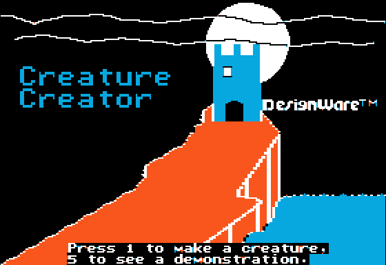Creature Creator (1983) - MobyGames