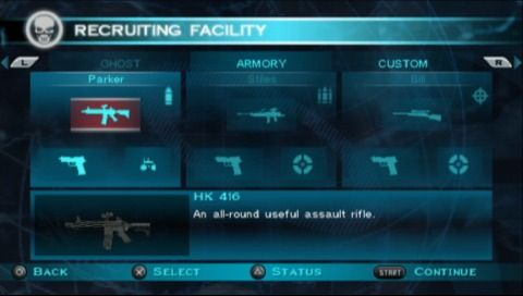 Screenshot of Tom Clancy's Ghost Recon: Predator (PSP, 2010) - MobyGames